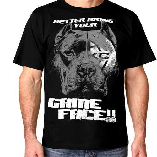 Men's ABKC Game Face shirt, sizes small - 5x! Bully Supplies carries ...