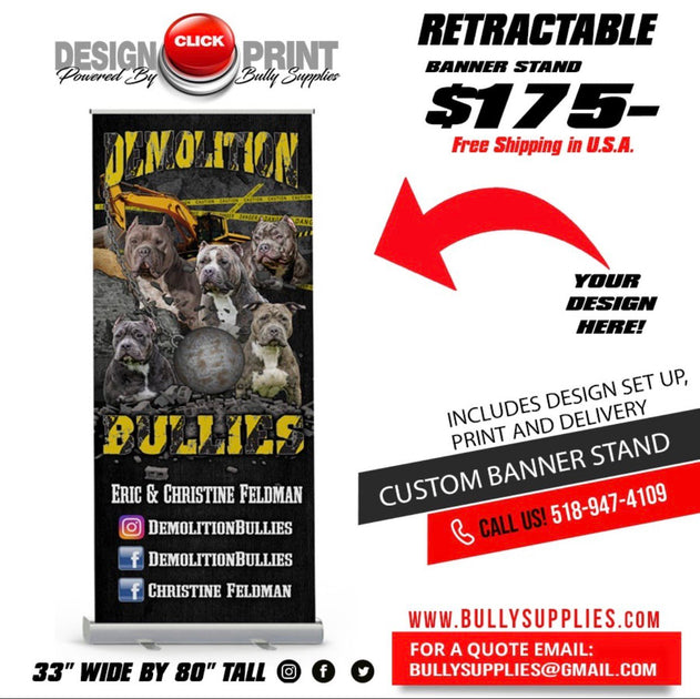 Retractable Banner – Bully Supplies